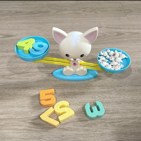 Toys | Kids Balance Scale Toy With Numbers Missing Piece | Poshmark